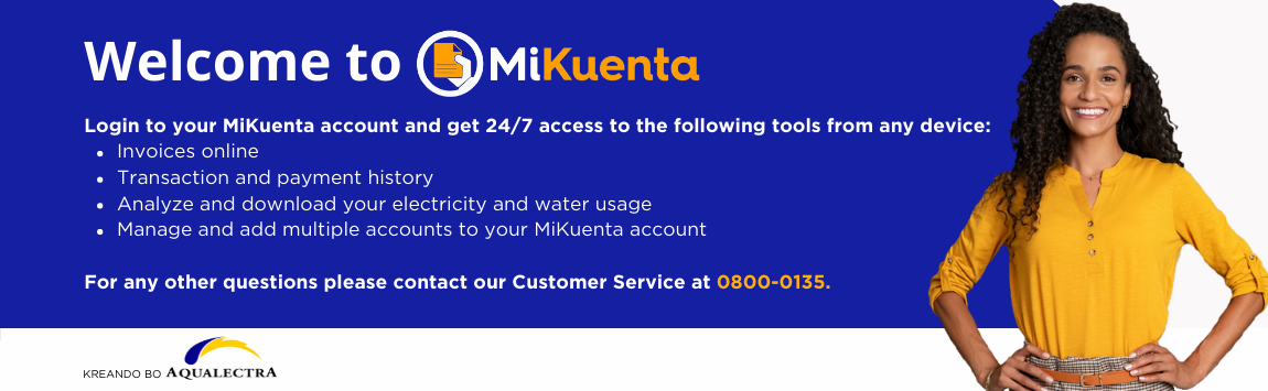 Aqualectra :: MiKuenta Login